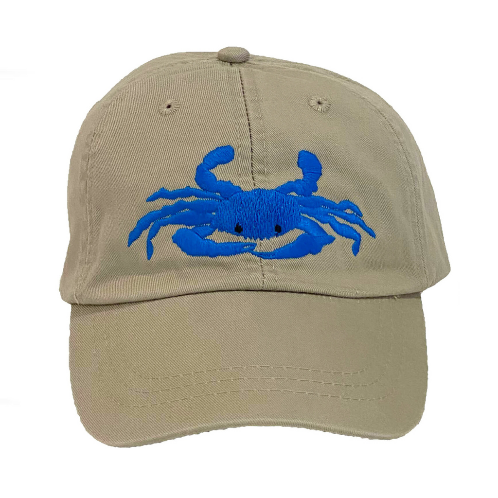 Crab Hat (Stone/Blue) – Nancy Hammond Editions