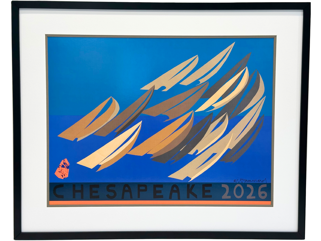 The 2026 Annual Chesapeake Poster, Framed Version 3 – Nancy Hammond ...