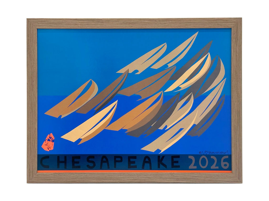 The 2026 Annual Chesapeake Poster, Framed Version 1 – Nancy Hammond ...